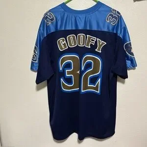 Disney | Shirts | Disney Goofy Growlers Blue And Black Jersey | Poshmark